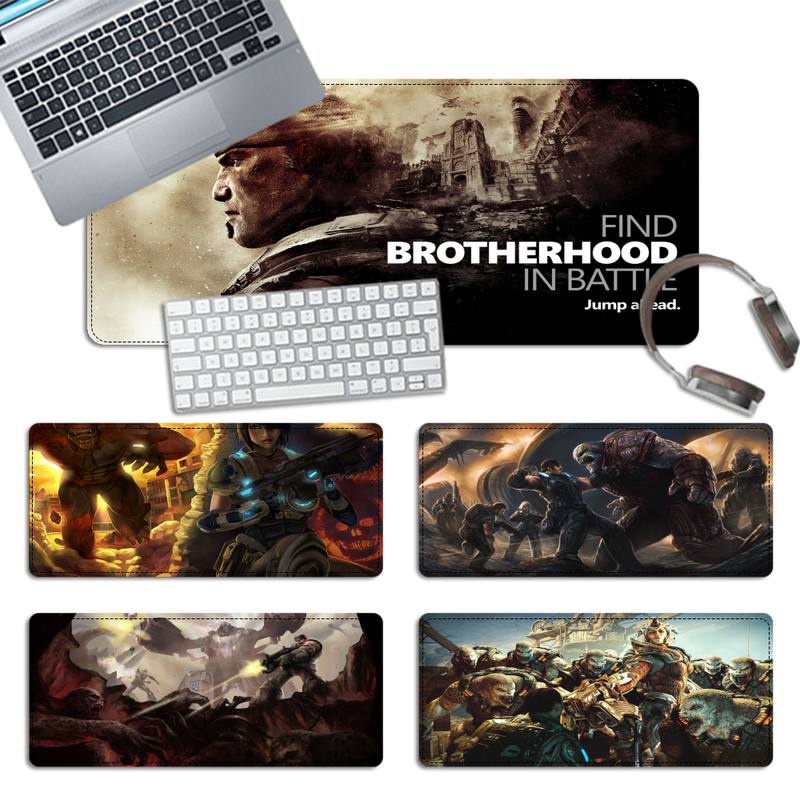 แผ่นรองเมาส์ Designer Gears of War Mouse Pad PC Laptop Gamer Mousepad ...