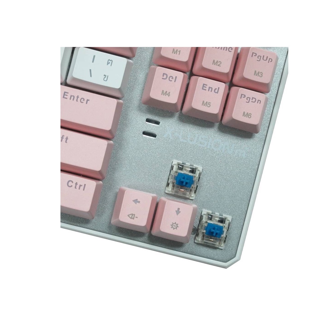 คีย์บอร์ดเกมมิ่ง Nubwo Gaming Keyboard X21 TKL Blue Switch by Banana IT ...