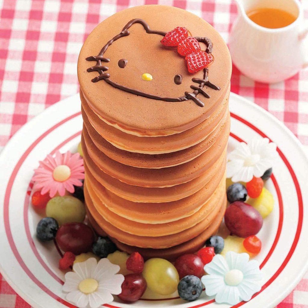 กระทะทำแพนเค้ก Pancake Pan ลายการ์ตูนน่ารัก murakami และ Hello Kitty ...