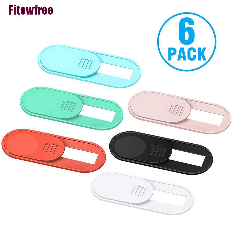 Fitow ฝาครอบเลนส์กล้องเพื่อความเป็นส่วนตัวสําหรับคอมพิวเตอร์ 6ชิ้น ...
