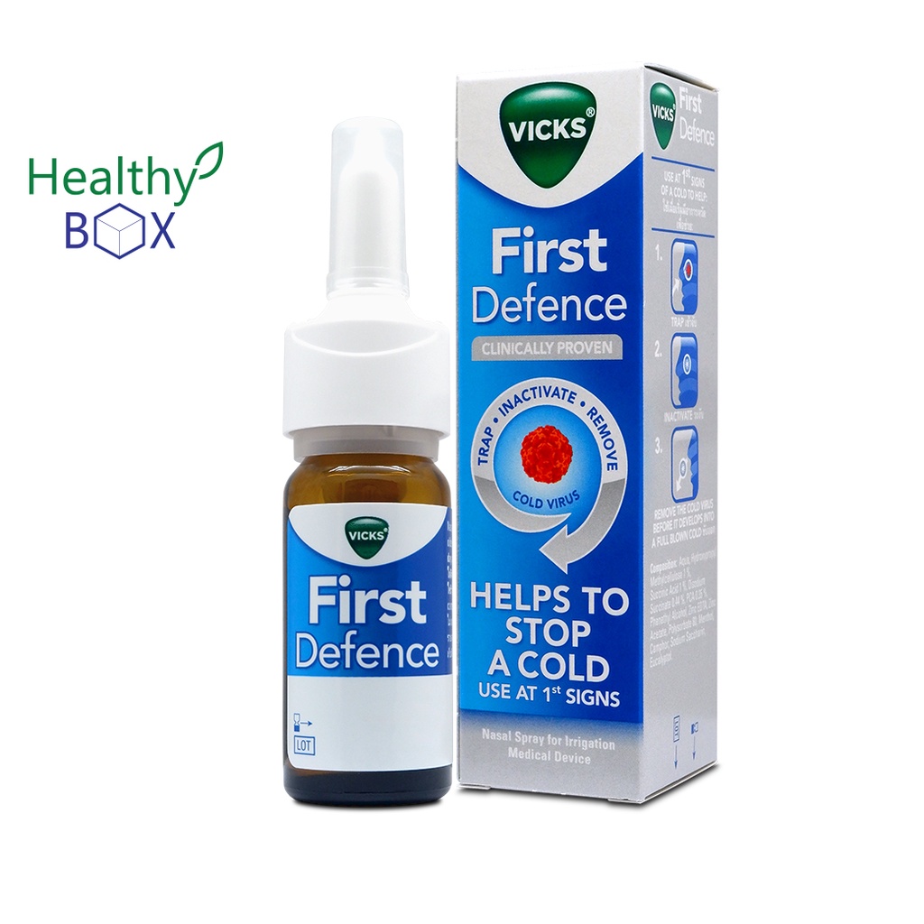 Vicks First Defence Nasal Spray 15ml สเปรย์พ่นจมูก (V) | Shopee Thailand