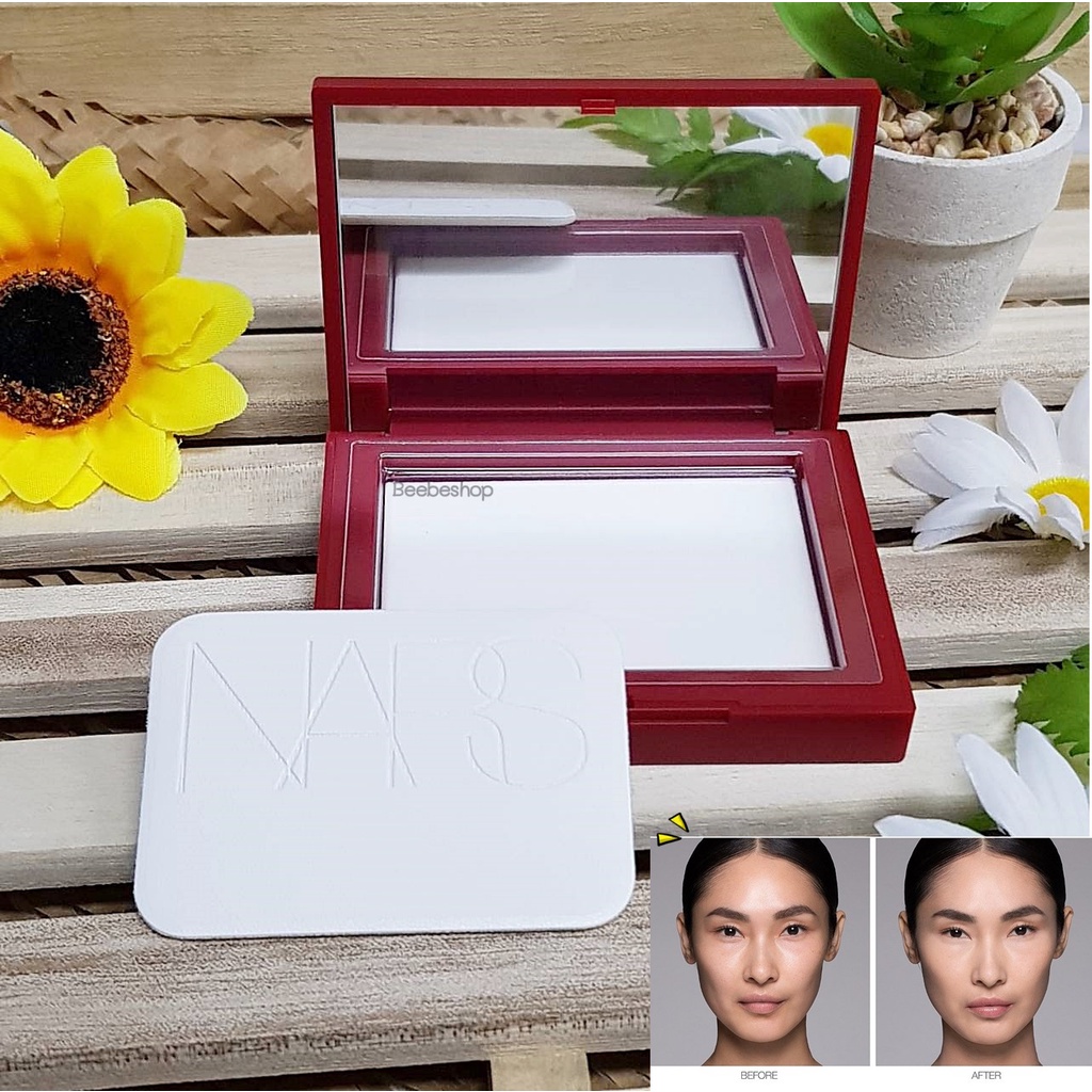 Nars Light Reflecting Setting Powder Pressed 10g (Limited) NOBOX แป้งอัดแข็ง #Translucent ...