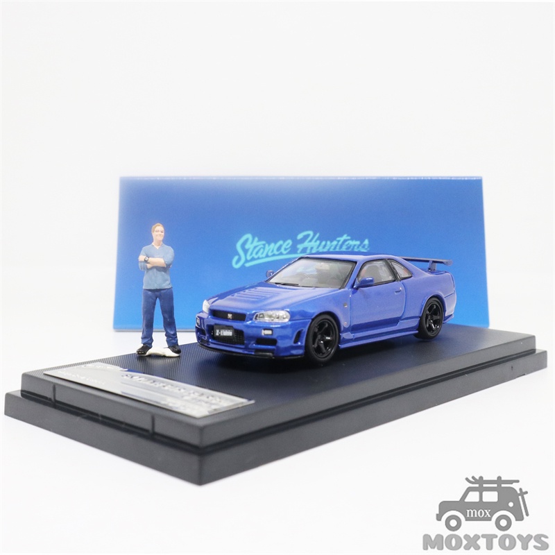 Stance Hunters SH 164 Nissan Skyline GT-R R34 Nismo Z-Tune Diecast ...