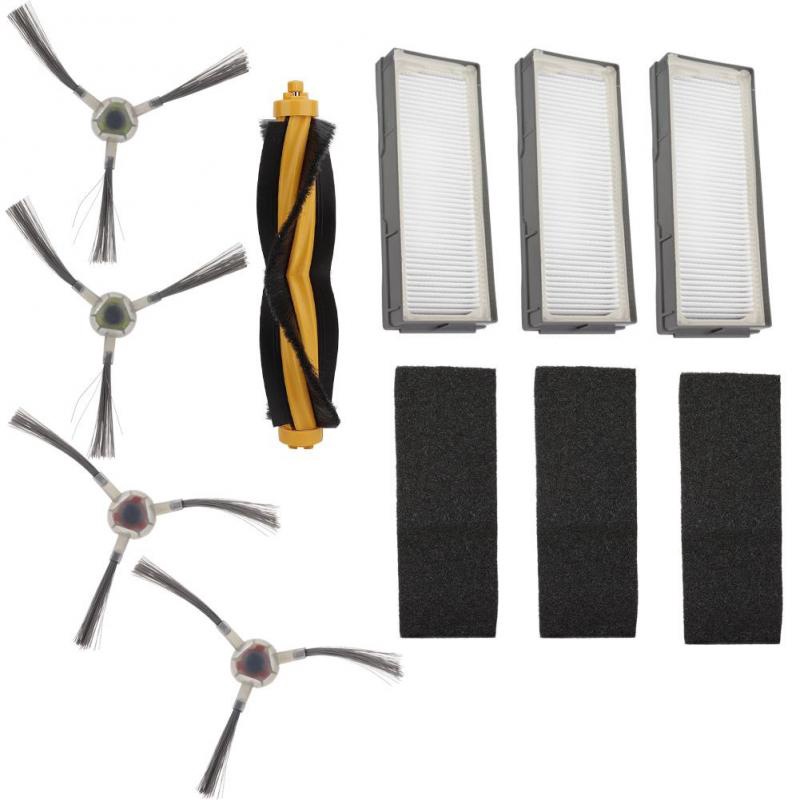 Dsubuy ชุดแปรงกรองทำความสะอาดเครื่องดูดฝุ่น สำหรับ ECOVACS DEEBOT M80 P ...