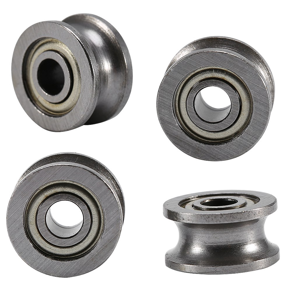 U 624zz U Groove Ball Bearing Guide Pulley Rail Linear - bestchoices.th ...