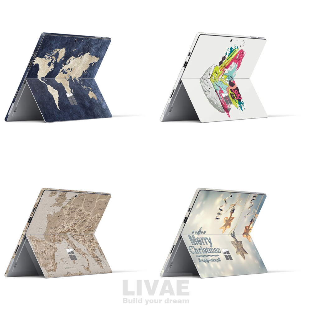 New Design For Microsoft Surface Pro8 Pro7 Skin Sticker for Surface ...