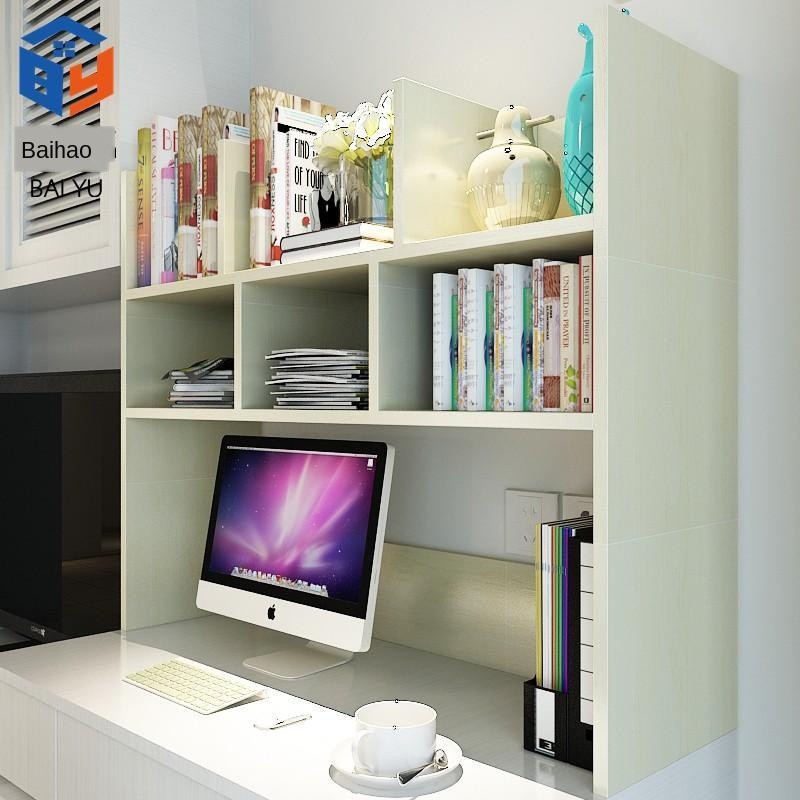 Creative Table Bookshelf Computer Desk Small Bookcase Shelf Simple PazS ...