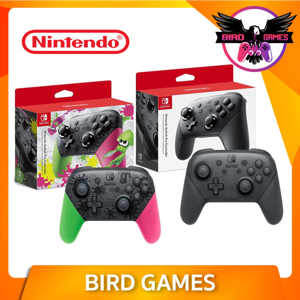 จอย Pro Nintendo Switch สีดำ , Splatoon [ของแท้] [Pro Controller] [จอย ...