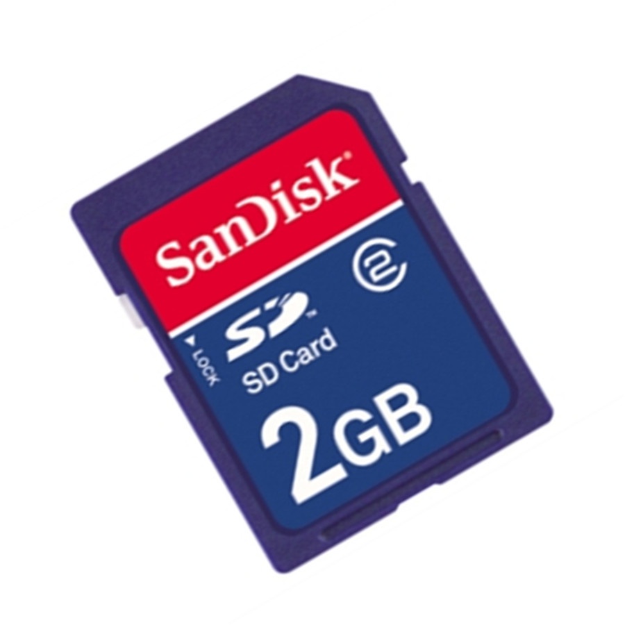Sandisk 2GB SD Memory card class 2 - 8l1pms4qjn - ThaiPick