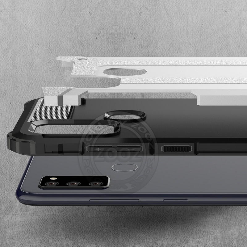 Samsung Galaxy M01 Core M11 M21 M31 M31s M51 Armor Case Heavy Duty ...