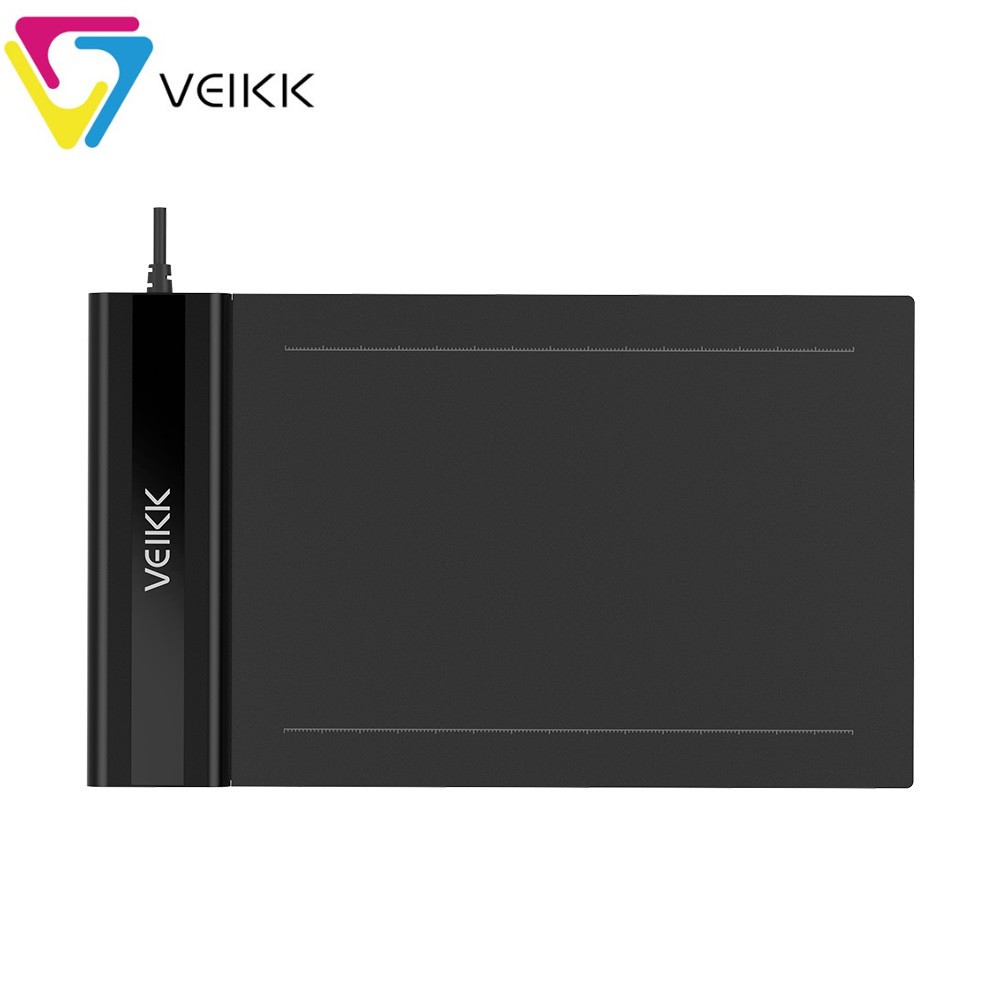 Ready Stock VEIKK S640 กระดานวาดรูป เมาส์ปากกา 6*4 นิ้ว รองรับเเรงกด ...