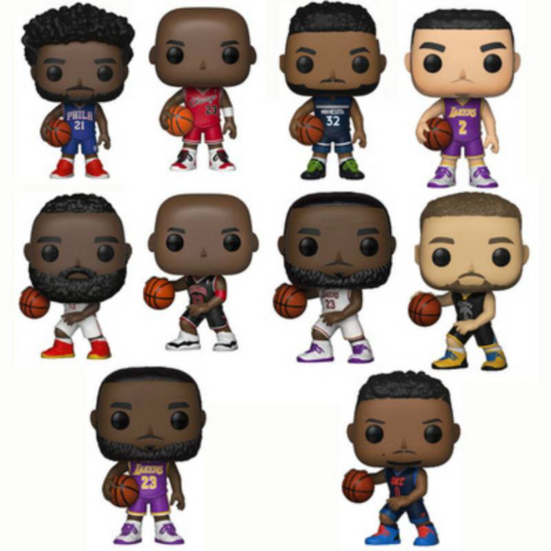 Funko Pop Nba โมเดลฟิกเกอร์ไวนิลรูปดาวไมเคิลเจมจอร์แดนสําหรับเก็บสะสม ...