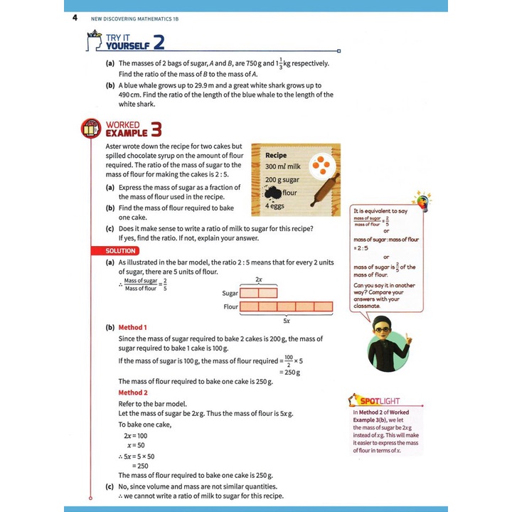New Discovering Mathematics Textbook 1B (For Secondary 1 Grade 7 Year 7 ...