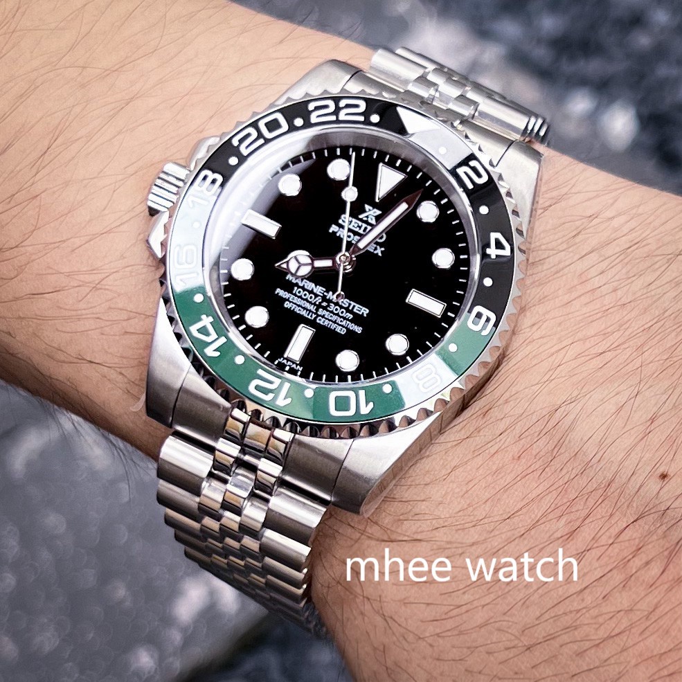 Seiko Mod Sprite Left Hander No Date jubilee strap | Shopee Thailand