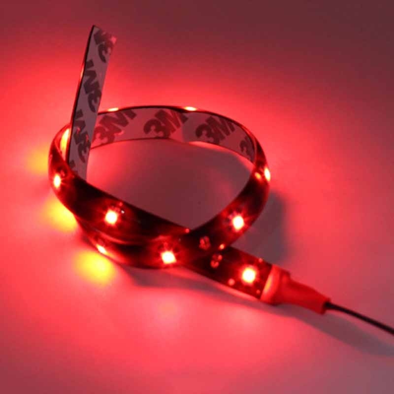 2Pcs NEW Waterproof 30cm15SMD 3528 LED Car Truck Motors Flexible Strip ...