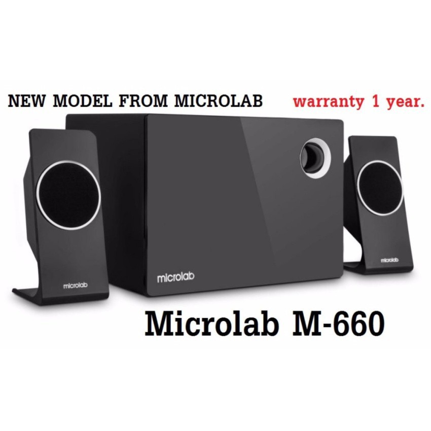 ส่งเร็ว Microlab M660BT New Model Speaker 2.1 ลำโพงรุ่นใหม่จาก Microlab ...