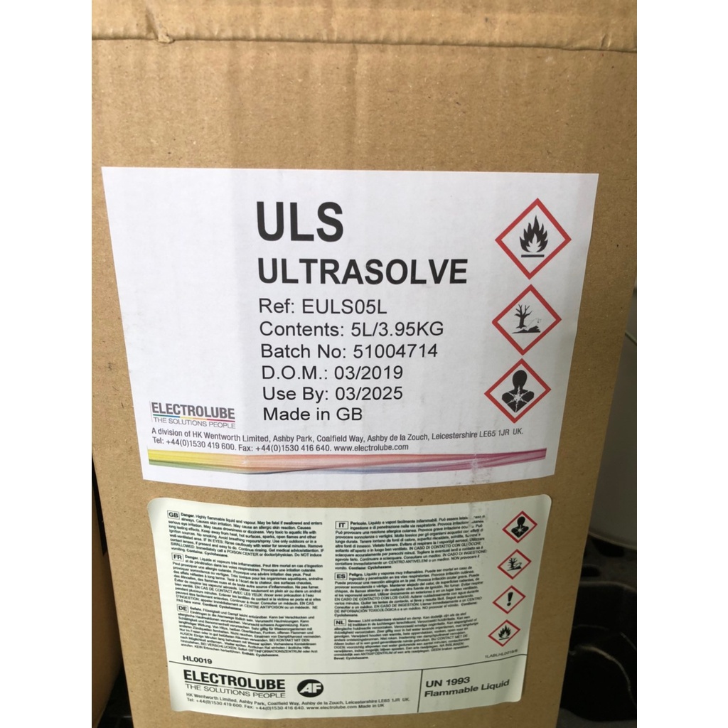 Electrolube ULS Ultrasolve Cleaner | Shopee Thailand