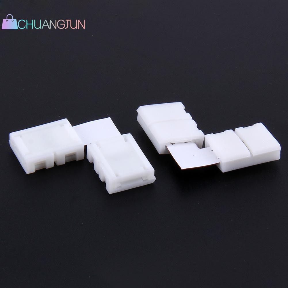 อุปกรณ์เชื่อมต่อพลาสติก Led Strip 2 Pin 8 มม . L Shape 10 ชิ้น ...