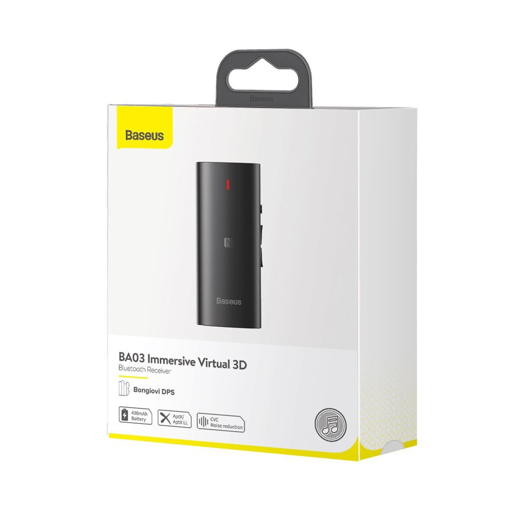 Baseus BA03 ตัวรับสัญญาณ Bluetooth แปลงเป็นหูฟัง หรือ ลำโพง ไร้สาย - hax5dm5pxr - ThaiPick