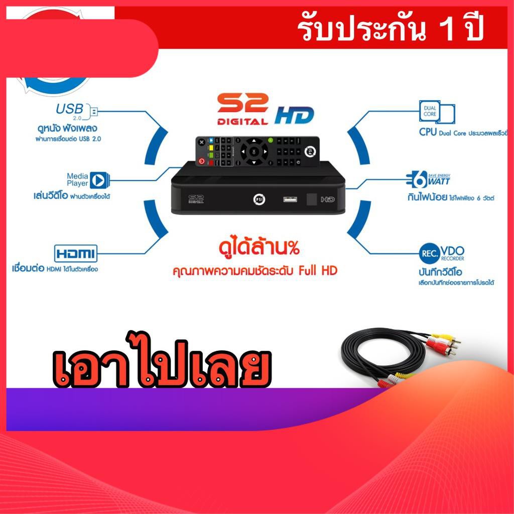 กล่องรับสัญญาณดาวเทียม PSI S2 HD พร้อมสาย AV-3in-3out - 9u0agjyy4y ...