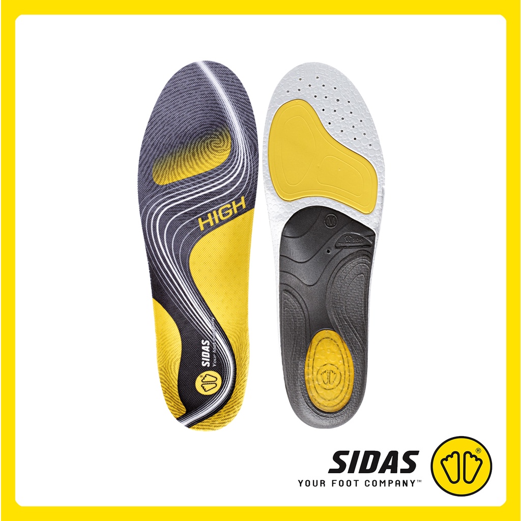SIDAS 3Feet® Activ' HIGH แผ่น Insole รุ่น 'อุ้งเท้าสูง' ใส่เล่นกีฬาได้ ...