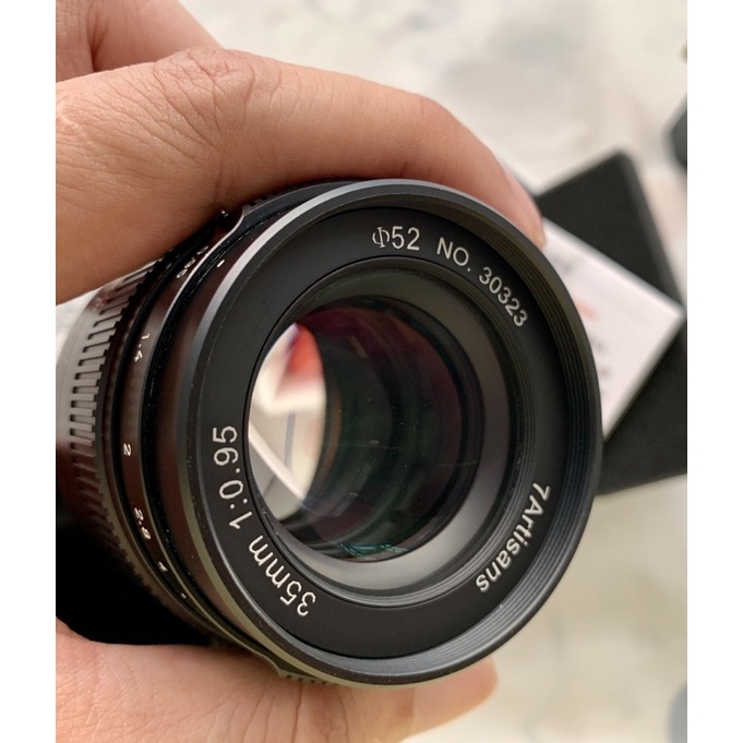 เลนส์มือหมุนเม้าท์ Canon EFM 35 f0.95 7artisans - davil_kae - ThaiPick