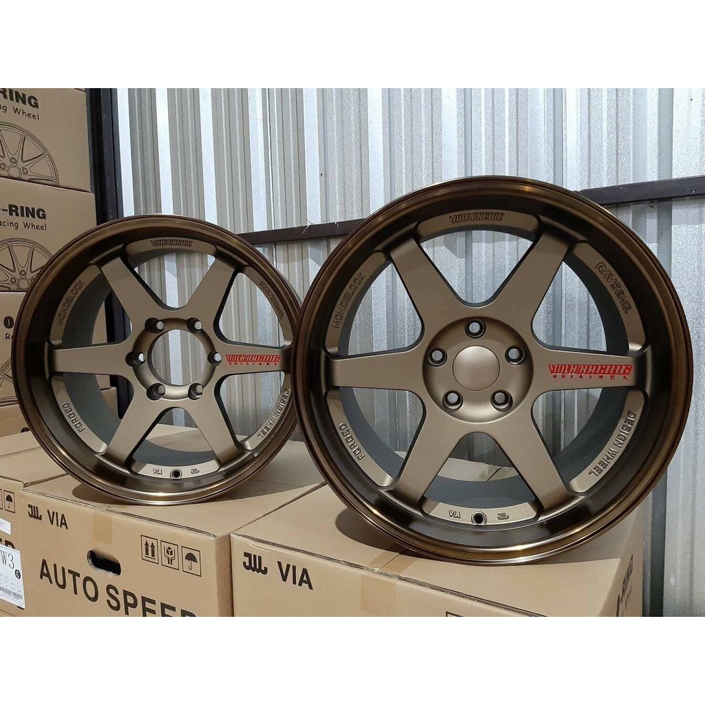 (ล้อแท้) (ของใหม่) Rays TE37 SUV Forged ขอบ 20 กว้าง 8.5 offset +15 สี ...