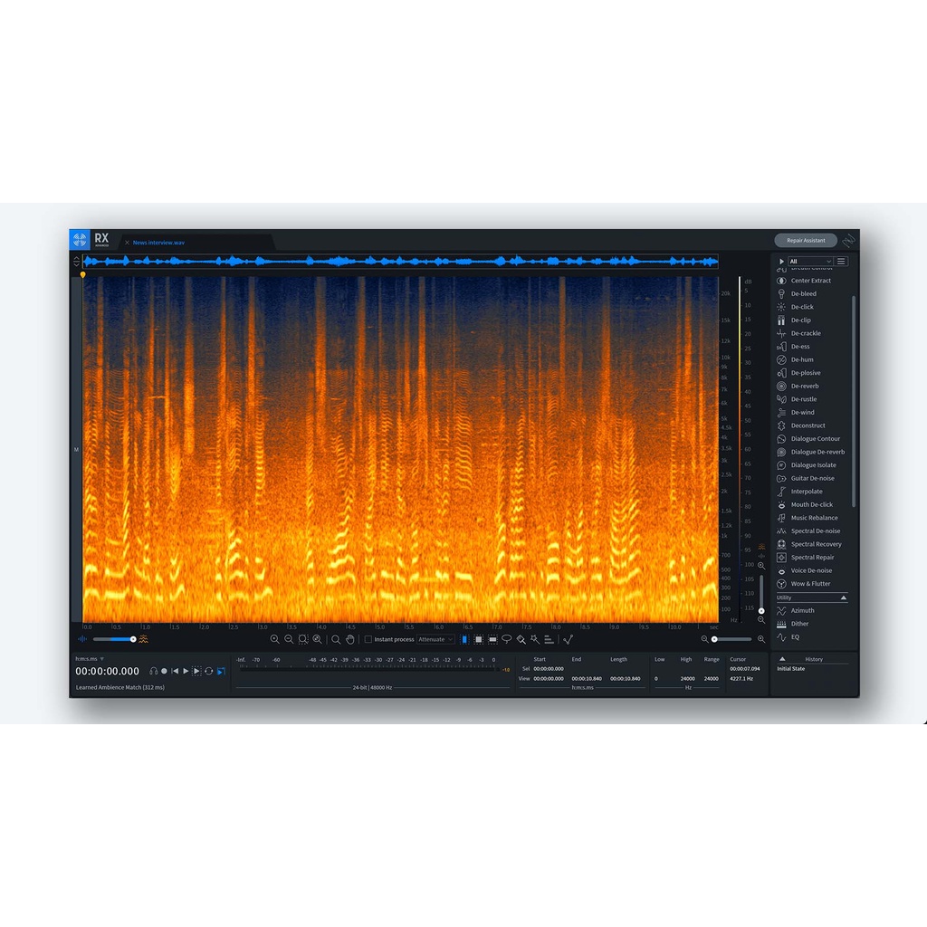 iZotope RX 9 Audio Editor Advanced ตัวเต็ม ถาวร โปรแกรมตัดต่อเสียง ปรับ ...