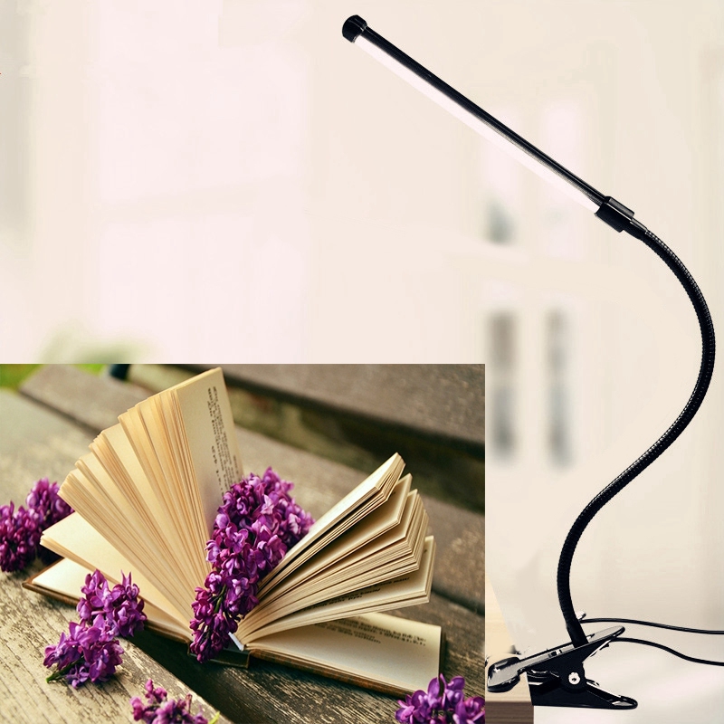 LED Eye Protection Reading Lamp USB Touchless Dimming Small Desk Lamp ...
