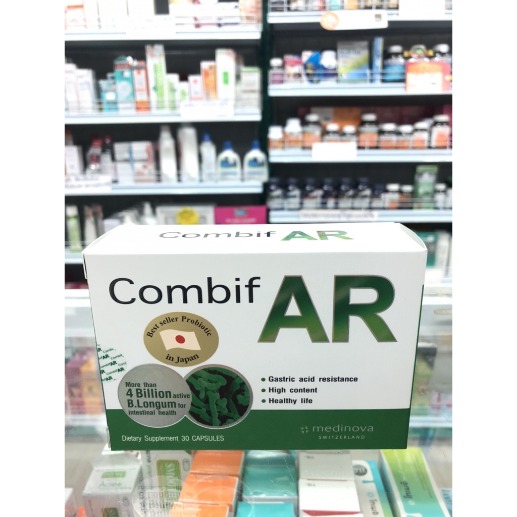Combif AR Probiotics ผลิตภัณฑ์โปรไบโอติกส์ 30 แคปซูล | Shopee Thailand