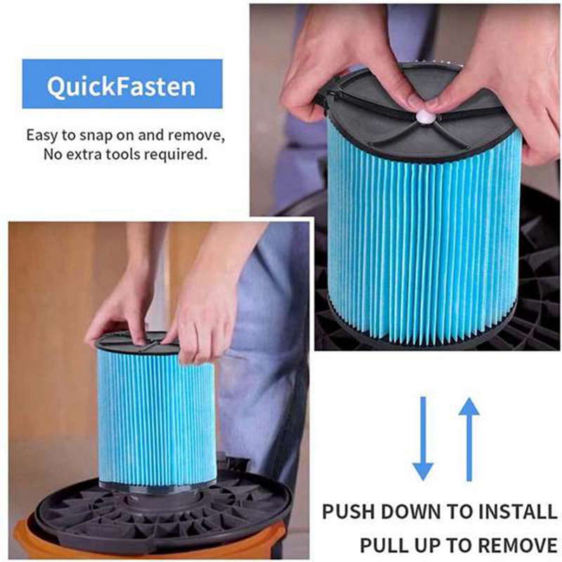 Vf5000 ไส้กรองกระดาษจีบ 3 ชั้น แบบเปลี่ยน สําหรับเครื่องดูดฝุ่นแบบเปียก ...