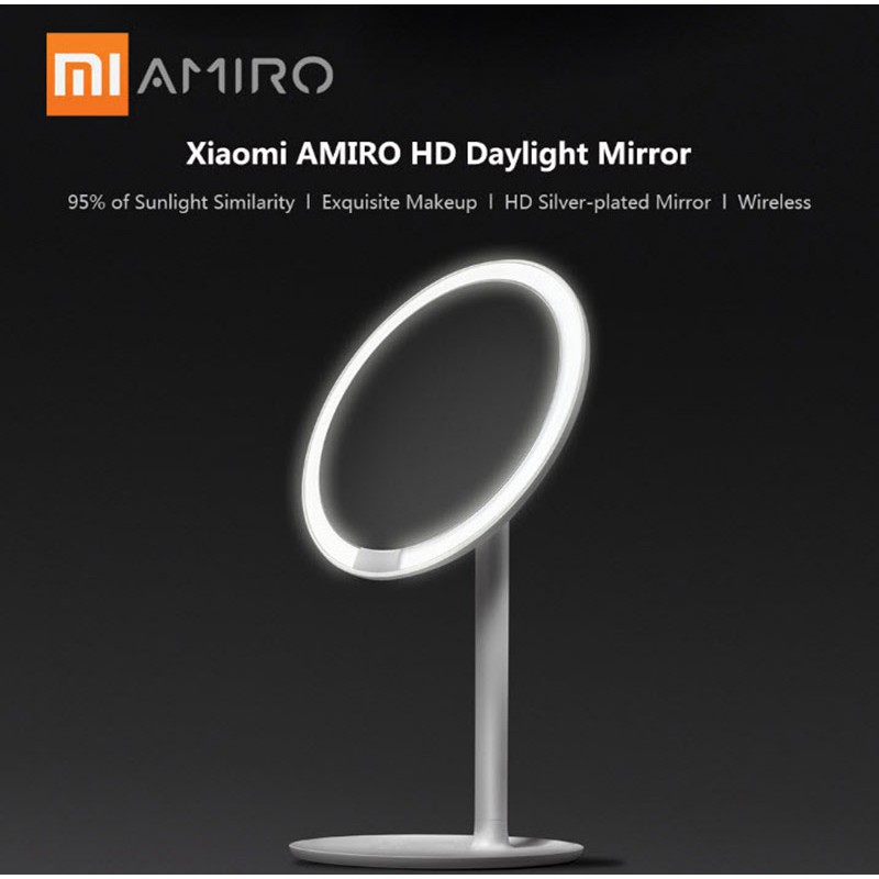 AMIRO LED Lighting Mirror (Mini Series) กระจกแต่งหน้าแบบมีไฟ กระจกแต่งหน้าพร้อมไฟ LED Mirror ...