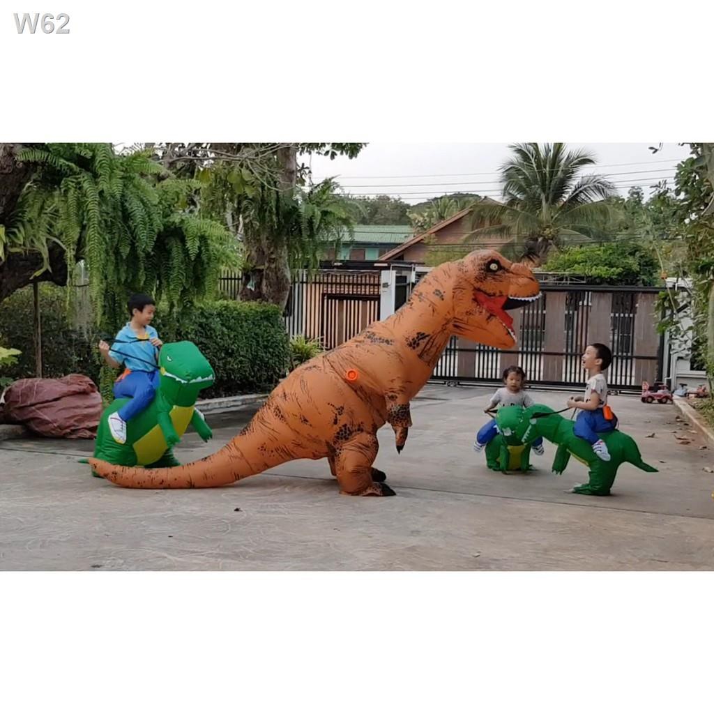 nice ชุดไดโนเสาร์เป่าลม T-rex ชุดแฟนซี พร้อมส่ง (สวมทั้งตัว ...