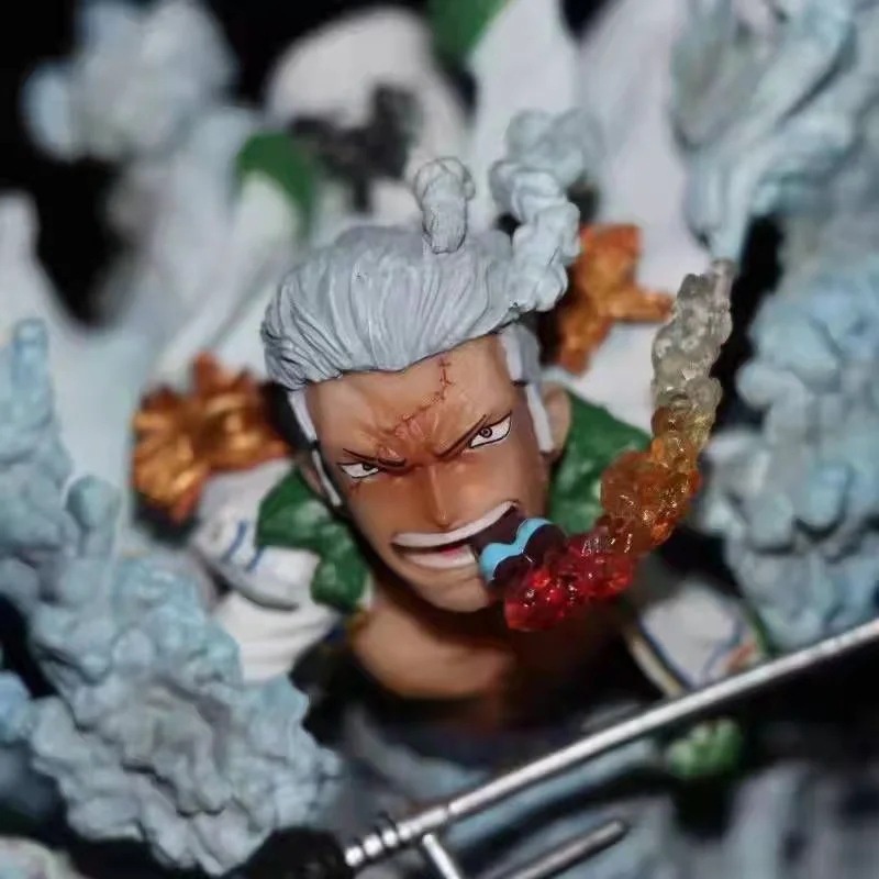 โมเดลฟิกเกอร์ One Piece Smoker Action FIgure สีกรมท่า ของเล่นสําหรับ ...