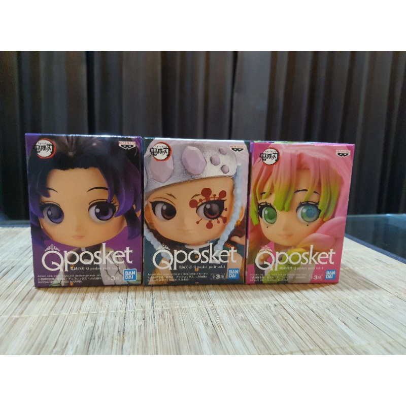 KIMETSU NO YAIBA Q POSKET PETIT VOL.1 VOL.2 VOL.3 VOL.4 VOL.5 VOL.6 ลิขสิทธิ์แท้ ขายยก Set (Set ...