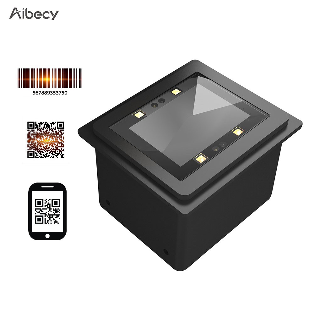 Aibecy Embedded Barcode Scanner Self-Induction 1D2DQR Bar Code Reader ...