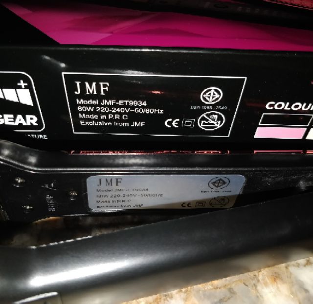 JMF-ET9934 JMF 9934 ของแท้ พร้อมส่ง ที่หนีบผม เครื่องหนีบผม ม้วนผม ยืดผม เครื่องรีดผม ( แผ่น ...