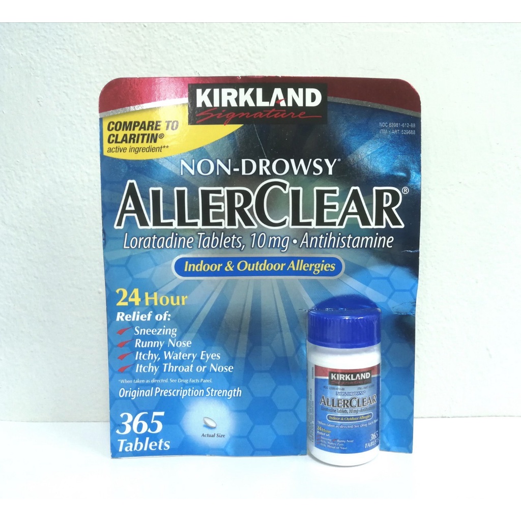 EXP. 012023 (ขายเทค่ะ)Kirkland Signature Non-Drowsy AllerClear ...