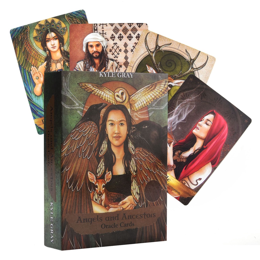 Angels and Ancestors Oracle Cards A 55-Card Deck Divinationguidance ...
