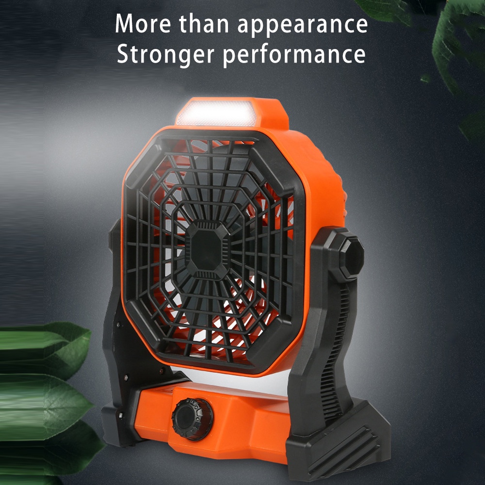 Portable Fan Rechargeable Outdoor Camping Mini Fan USB Table Fan with ...