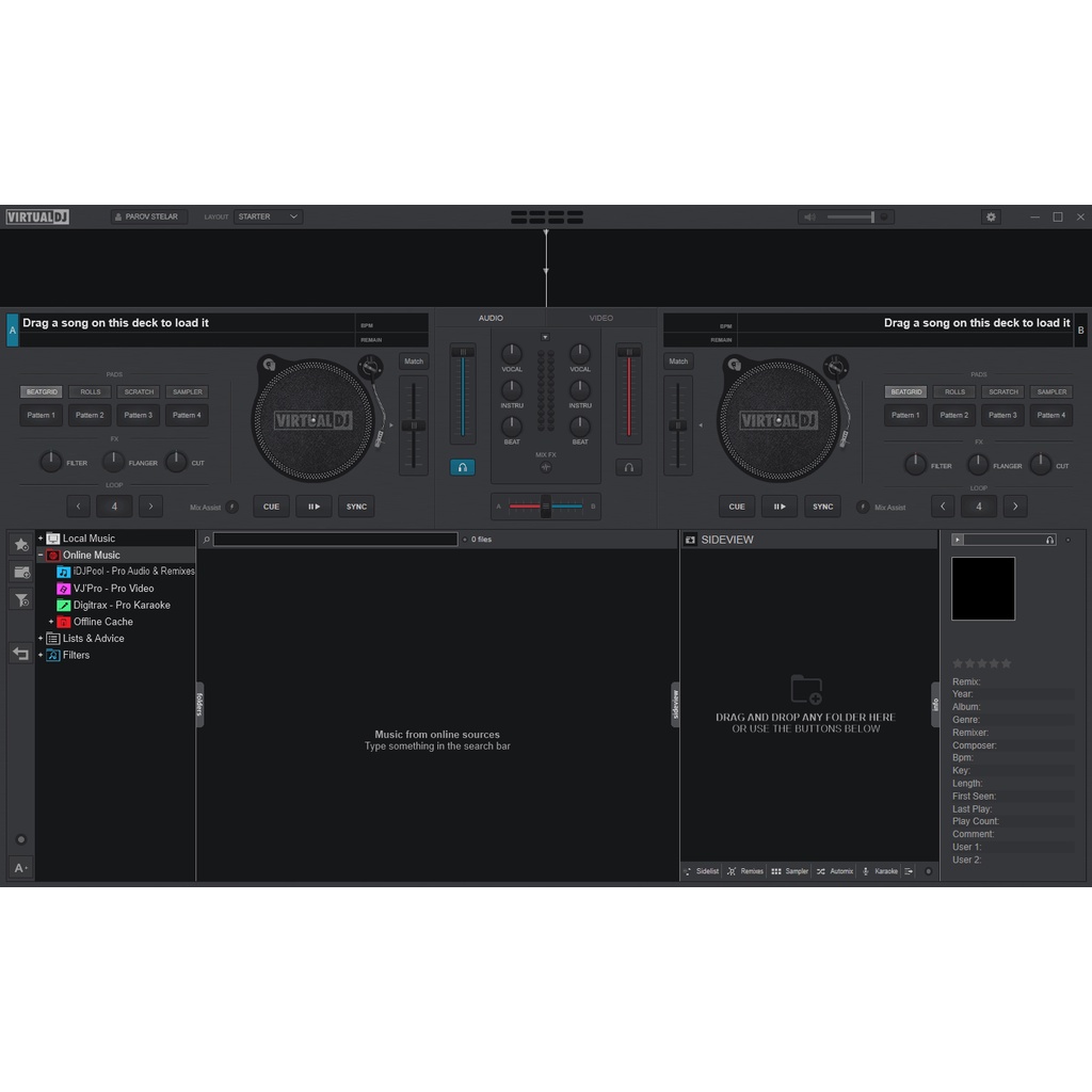 Atomix VirtualDJ Pro 2021 (x64) ตัวเต็ม โปรแกรม Remix เพลง ปรับแต่ง ...