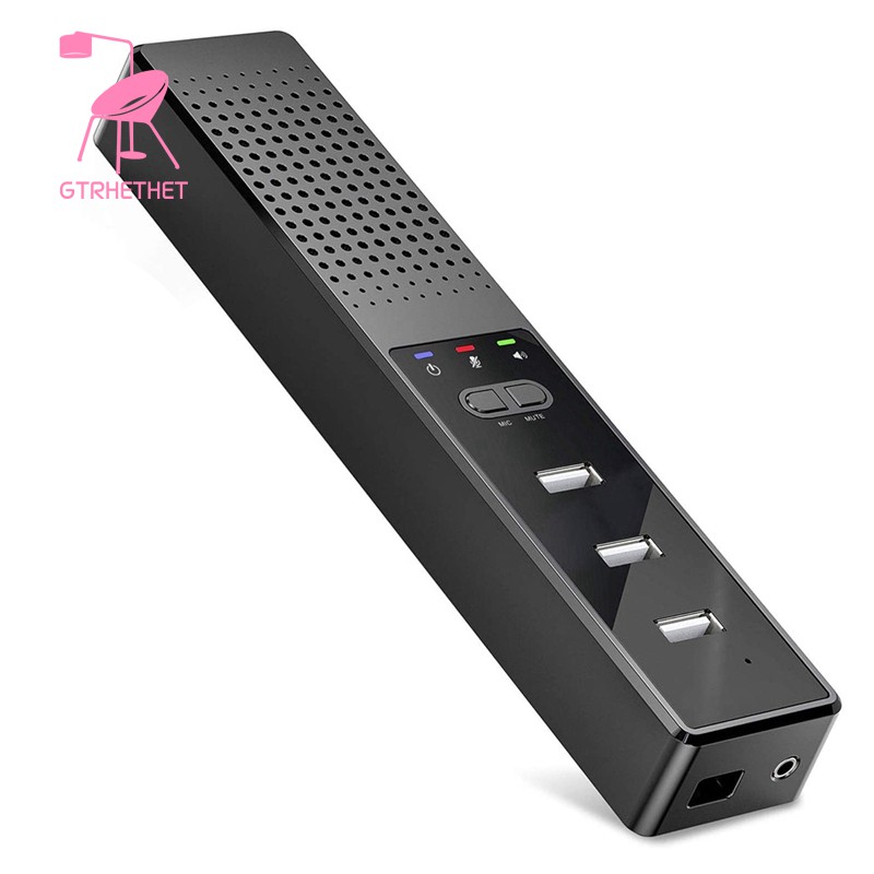 In stock-3 in 1 Computer Speakers with Microphone Hubs USB Conference ...