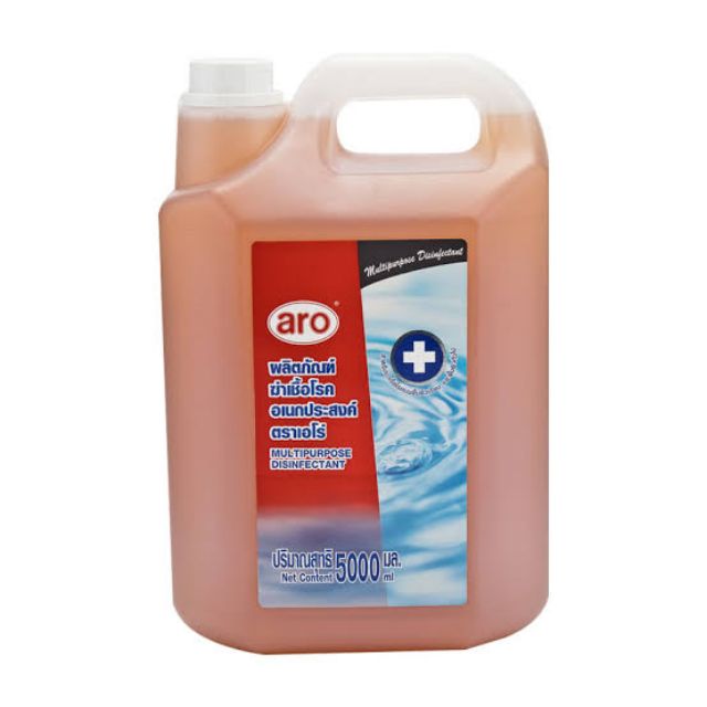 น้ำยาฆ่าเชื้อเอโร่ aro (มีตัวยาเดียวกับมงกุฎ) Multipurpose disinfectant ...