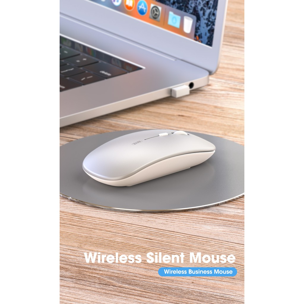 เมาส์ Niye Wireless Mouse Comuter Bluetooth Mouse Silent C Mause ...