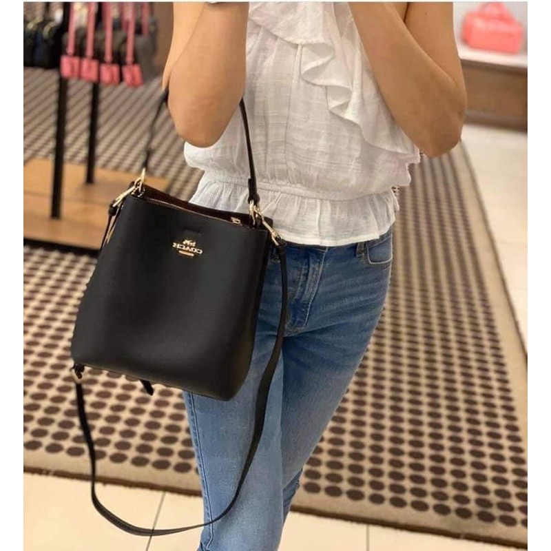 พร้อมส่ง แท้ 100 New Coach รุ่น SMALL TOWN BUCKET BAG (COACH 1011 ...
