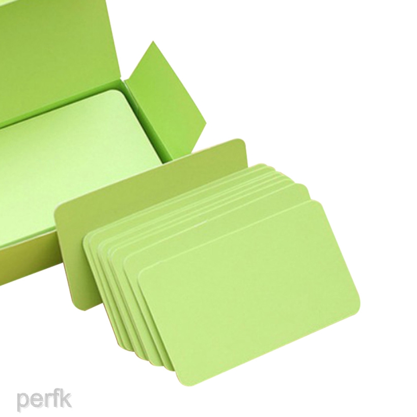 Paper Blank Index Flash Cards DIY Greeting Quick Message, 90 Sheets ...