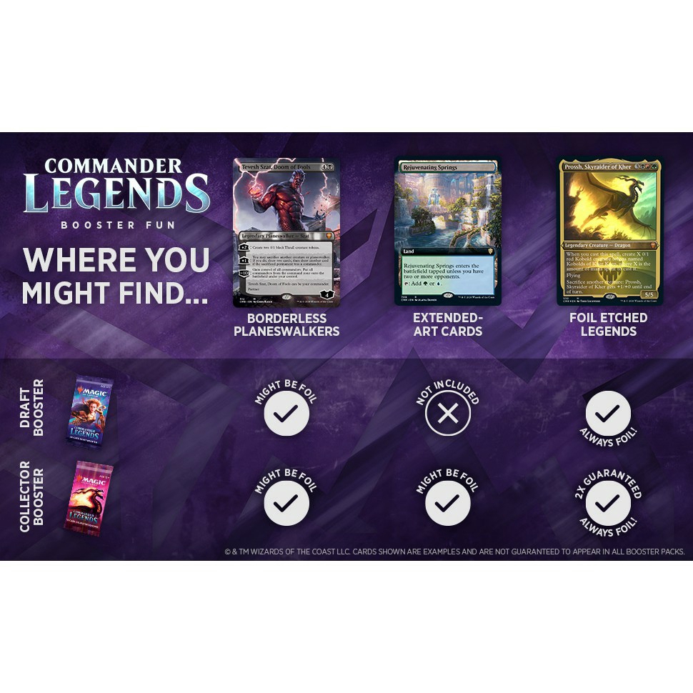 [MTG] Commander Legends (CMR) *พร้อมส่ง* - Draft Booster Box (Magic the ...