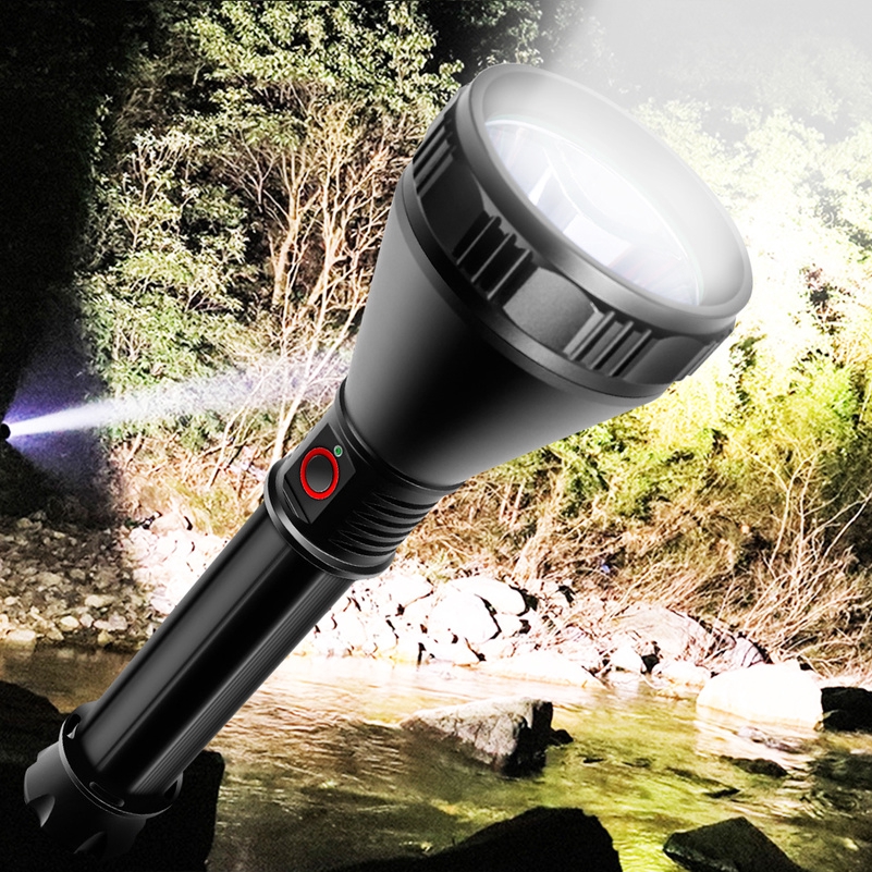 P70 super bright flashlight rechargeable glare long-range xenon lamp ...