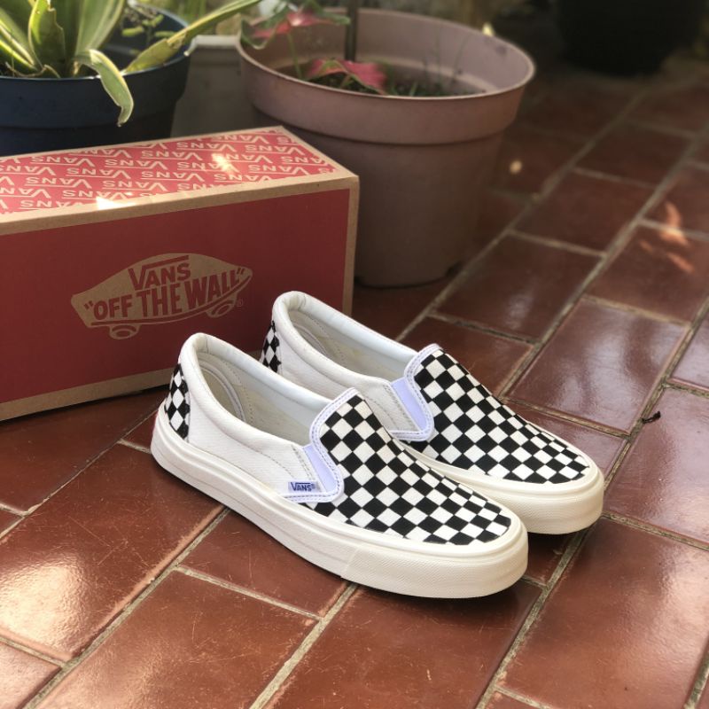 รองเท้า VANS SLIP ON CHEKERBOARD Chess OG สําหรับผู้ชาย และผู้หญิง ...