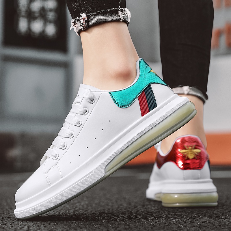 Casual Vulcanize Shoes luxury black Outdoor Low Flats Men Casual ...